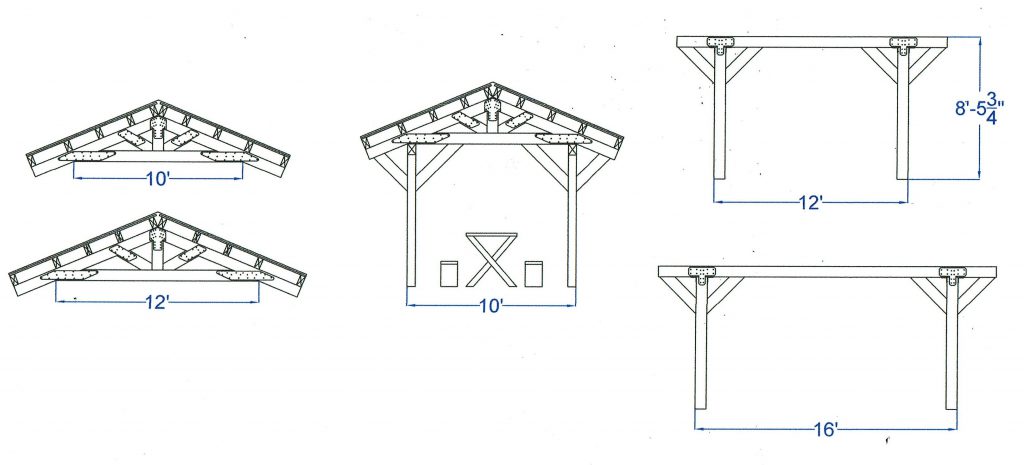 Pavilions - Mooretown Timbers & Beams, LLC